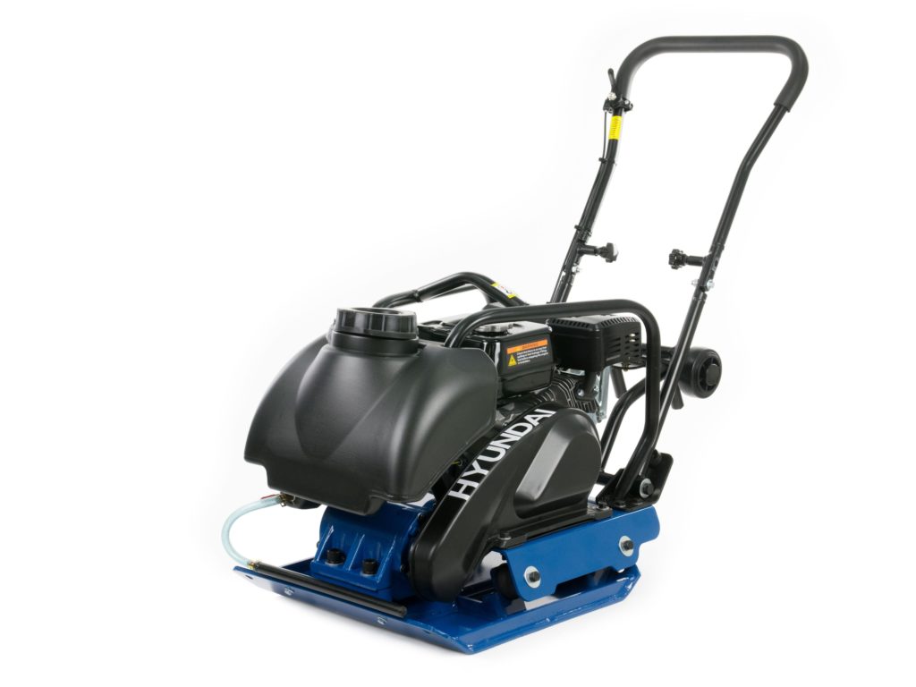 Compactor Hire : Hyundai Large kN 85kg - The Landscape Yard