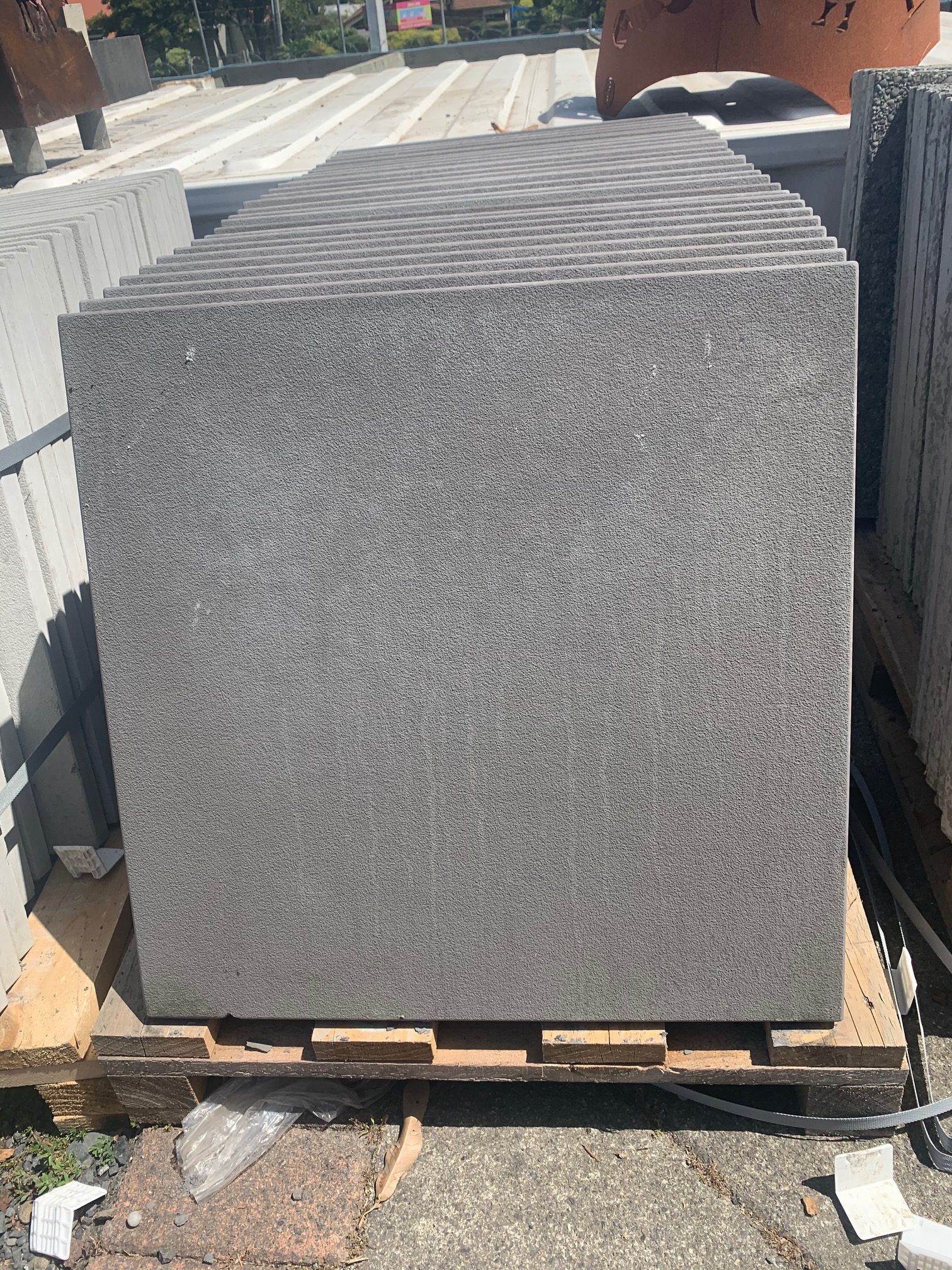 Charcoal Paver 600 X 600 The Landscape Yard
