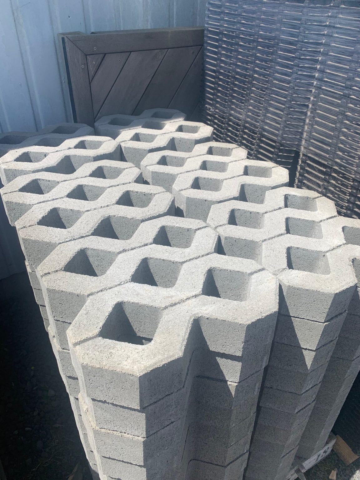 Grass Paver 400 x 400 x 80 - The Landscape Yard